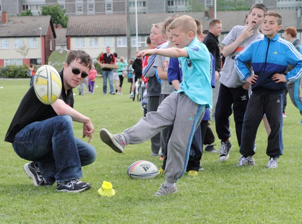 Leinster Rugby - Ballymun Rugby Fun Day a huge success...