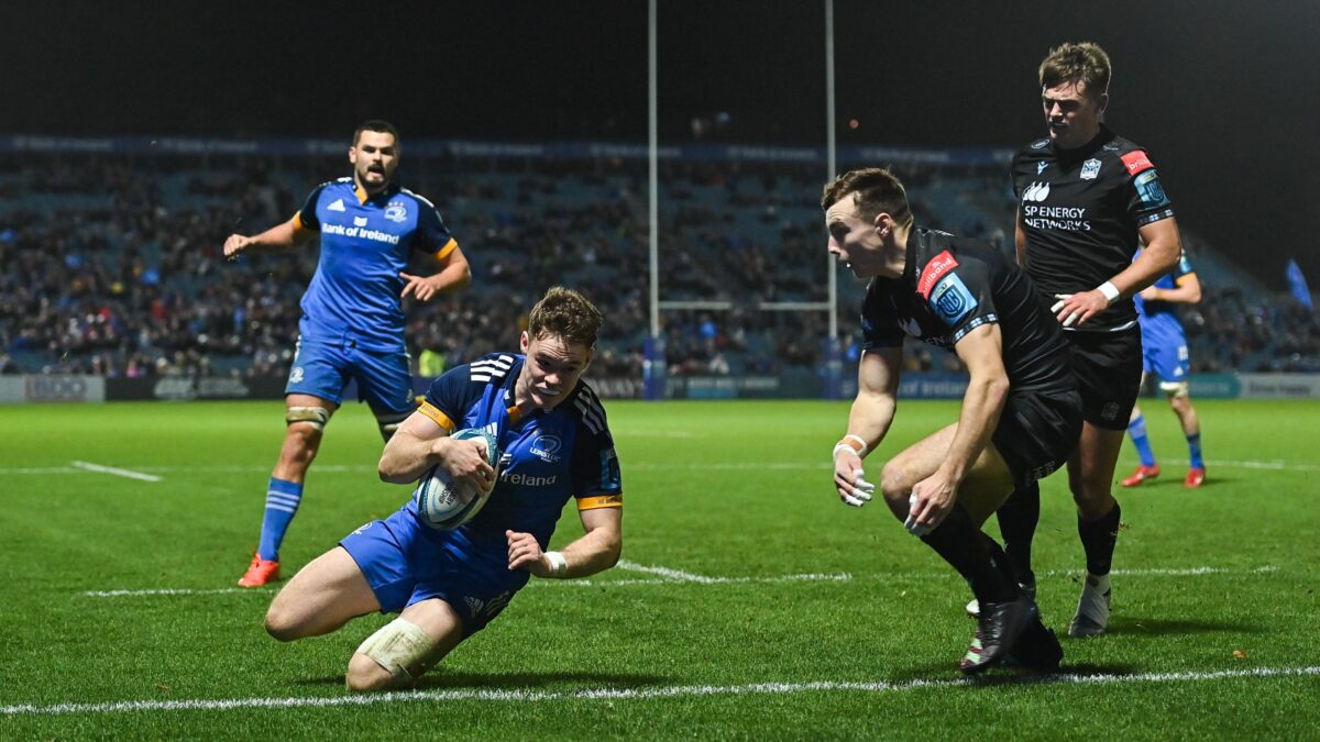 𝗖𝗵𝗿𝗶𝘀 𝗖𝗼𝘀𝗴𝗿𝗮𝘃𝗲 🌪️ x 𝗥𝗼𝗯 𝗥𝘂𝘀𝘀𝗲𝗹𝗹 🔥 - Leinster Rugby