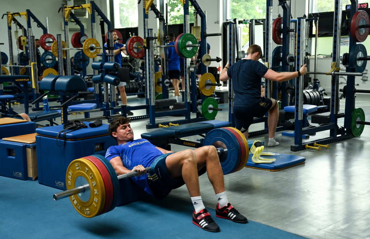 Gallery - Leinster pre-season gym session - Leinster Rugby