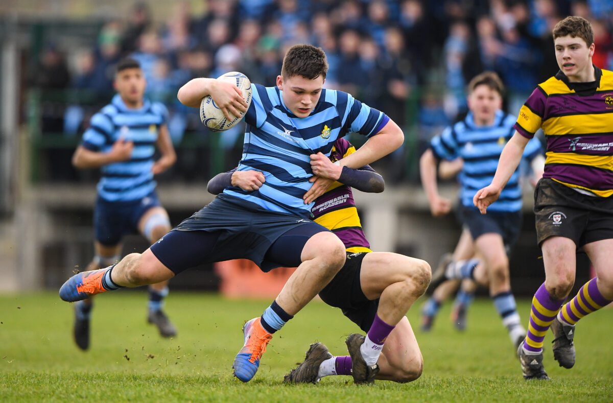 Leinster Rugby - Castleknock College qualify with commanding victory