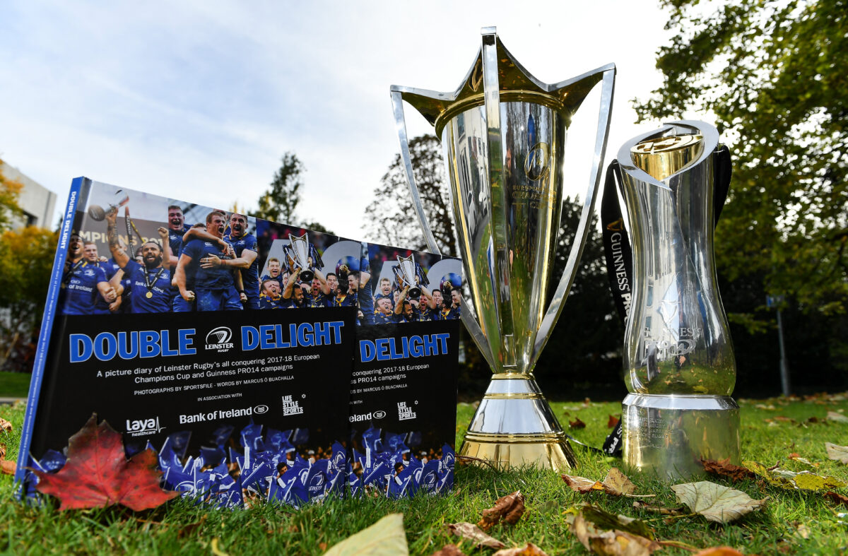Leinster Rugby - 'Double Delight' - Sportsfile photo book on sale this ...