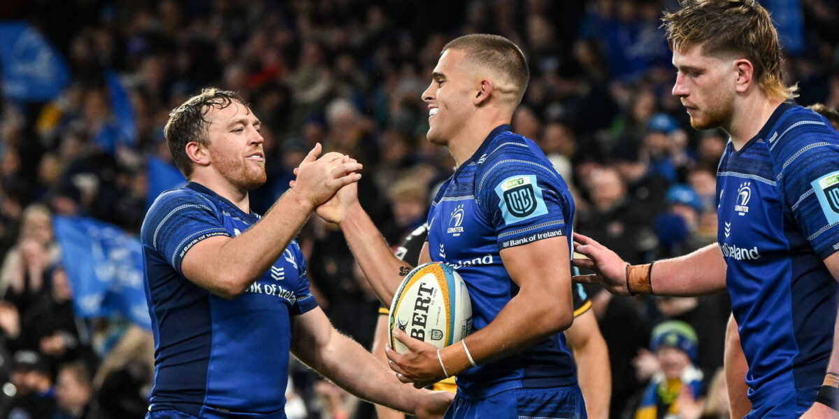 Leinster Rugby - "It was a good pass from Harry, so it was a bit of a ...