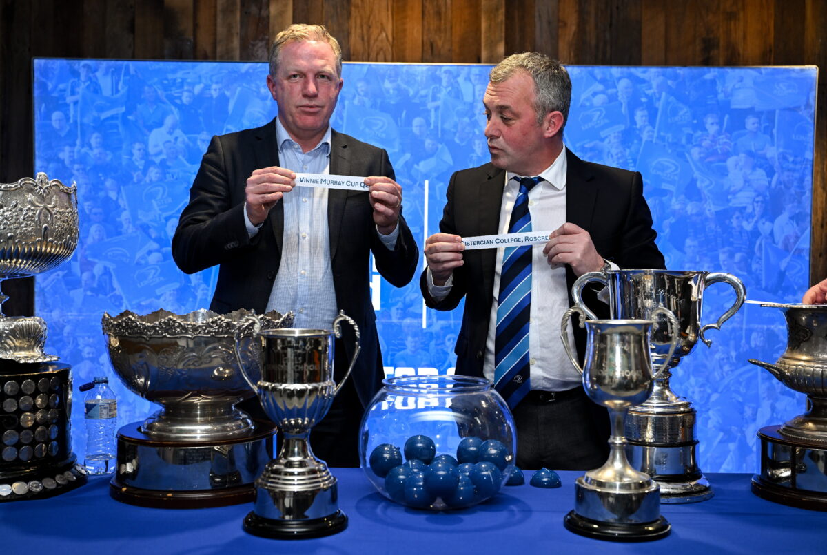 Leinster Rugby - Draws for 2025 Bank of Ireland Schools Senior and ...