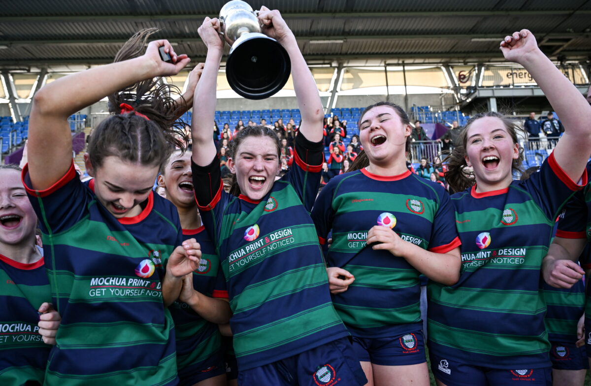 Leinster Rugby - Scoil Chríost Rí edge past St Mary's Arklow to win the ...