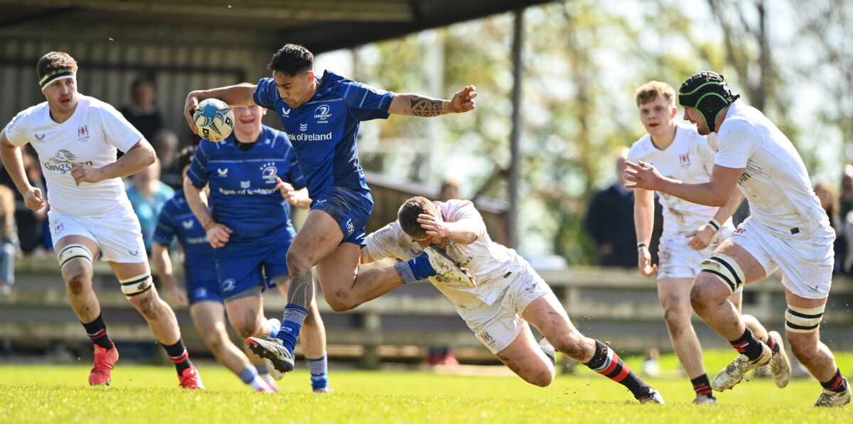 Leinster Rugby - Leinster Juniors fall short in 12-try shootout with Ulster