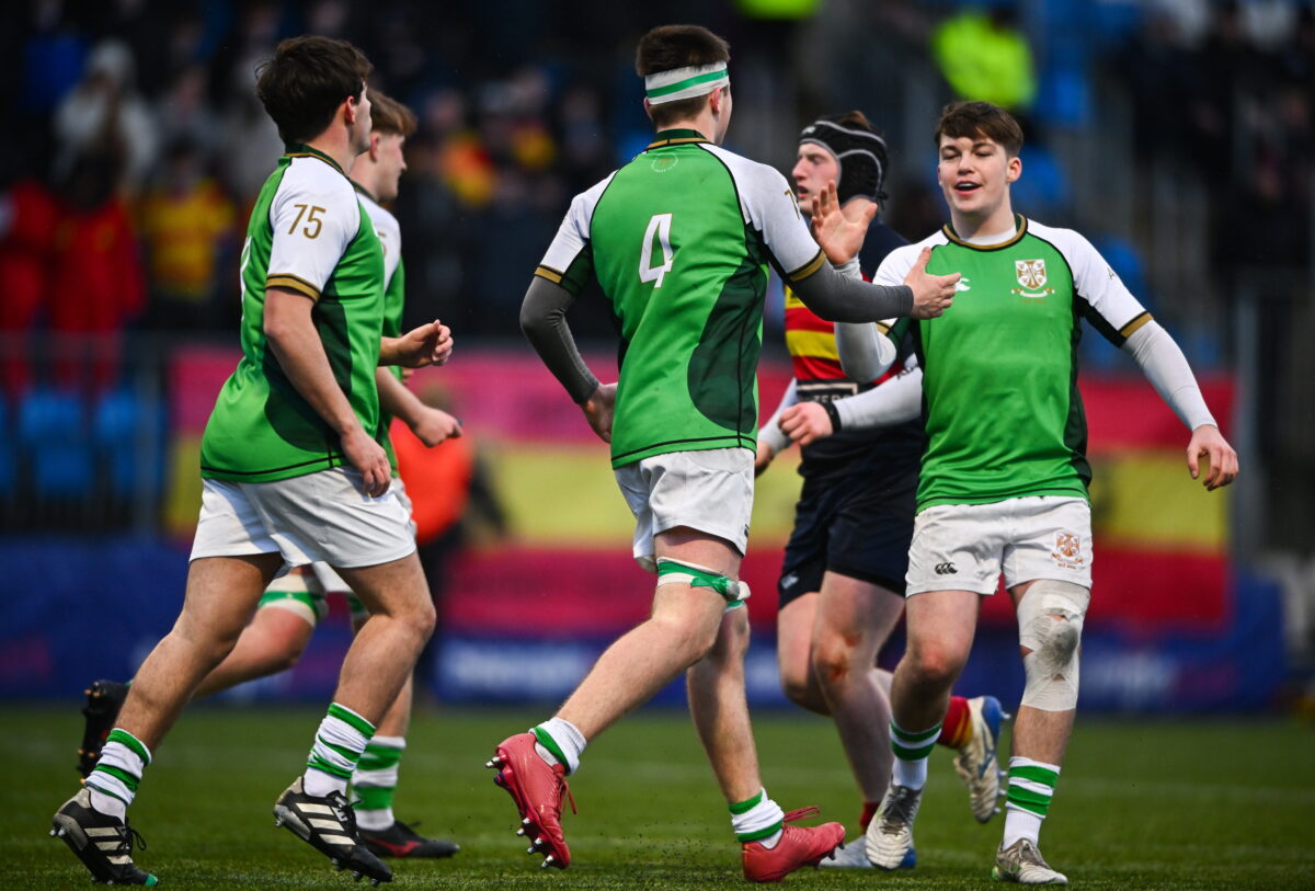 Leinster Rugby - Gonzaga tear down Temple in Senior Cup first round
